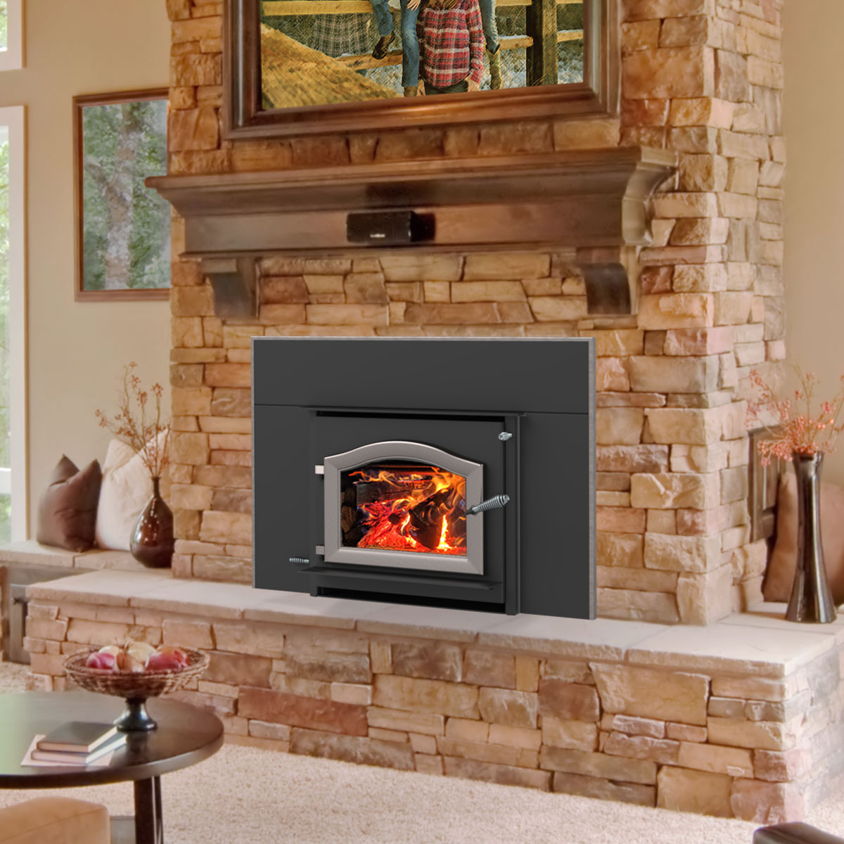 LE Wood Stove Inserts And Fireplace Inserts By Kuma Stoves